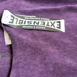 Jessica | Dresses | Jessica Purple Embroidered Easy Wear Stretch ...